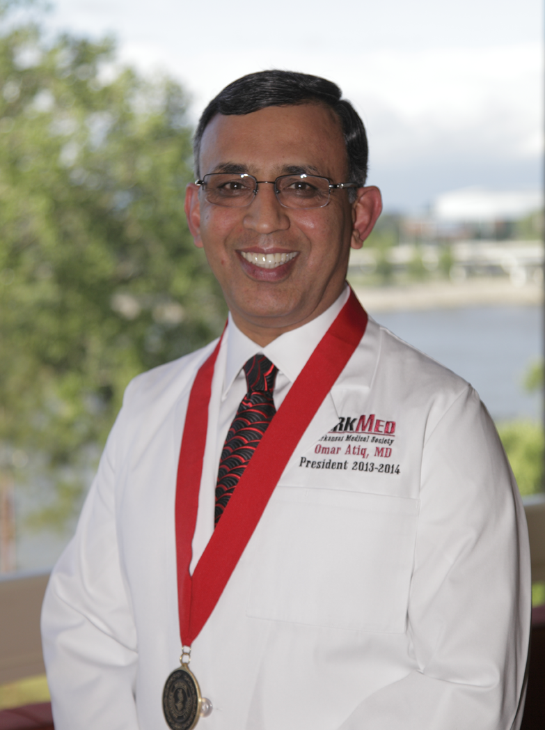 Omar Atiq, MD of Pine Bluff Named New President - Arkansas Medical Society